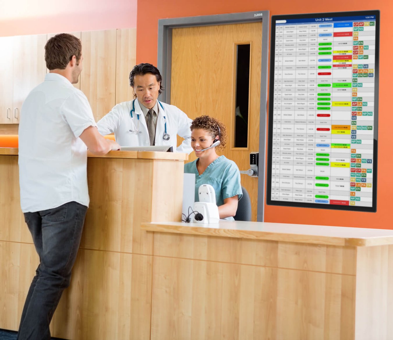 Interactive Unit Whiteboard Optimizes Patient Monitoring – HCI