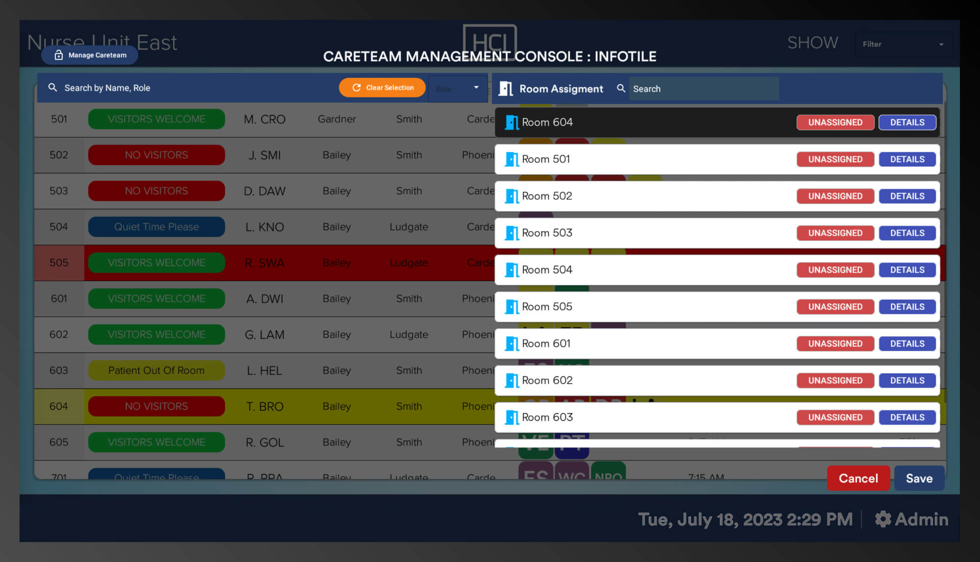 Interactive Unit Whiteboard Optimizes Patient Monitoring – HCI